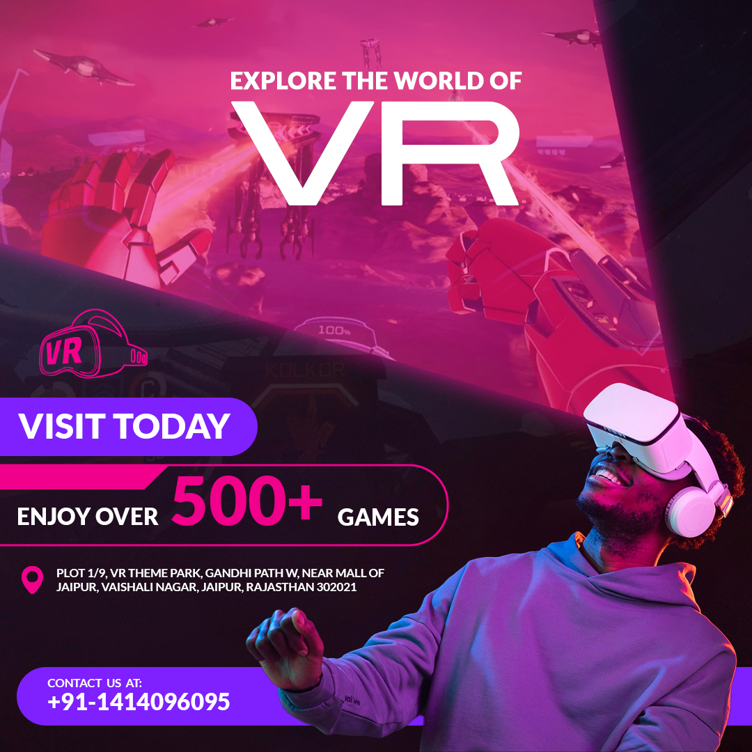 5 Best Gaming Zone In Jaipur - VR Theme Park