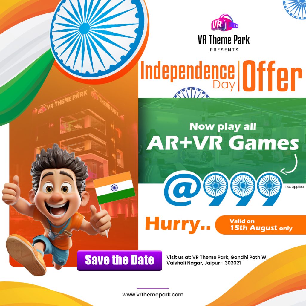 Independence Day Freedom Offer 2024 - VR Theme Park